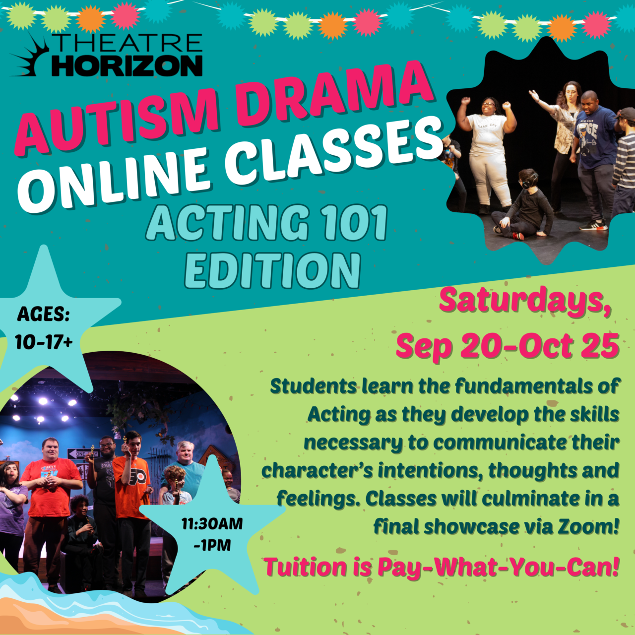 Autism Drama Program - Theatre Horizon