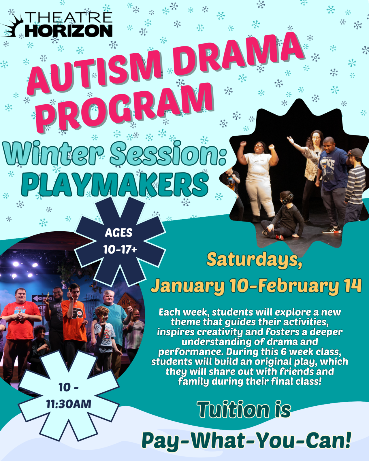 Autism Drama Program - Theatre Horizon